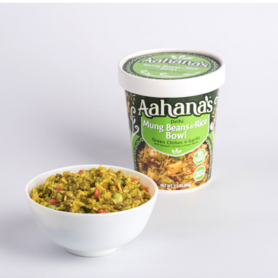 Sprouted Mung Beans and Rice Bowl (Khichdi) – aahanasnaturals.com